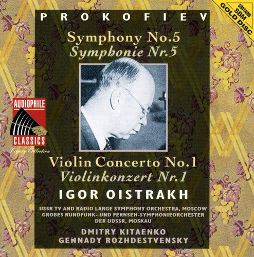 Prokofiev/ Oistrakh/ Ussr Rtv Sym/ Kitaenko - Prokofiev: VLN Cto No 1 – FYE