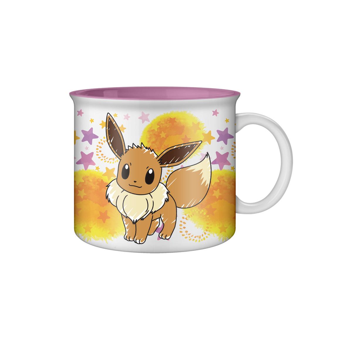 Pokemon Eevee Star Splatter 20oz Camper Mug – FYE