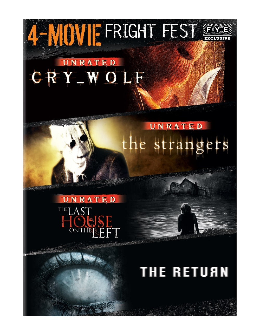 Fright Fest 4-Movie Collection [Cry_Wolf, The Strangers, Last House on ...