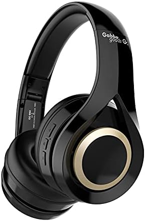 Gabba Goods Wireless Over Ear Bluetooth Headphones - Black & Gold – FYE