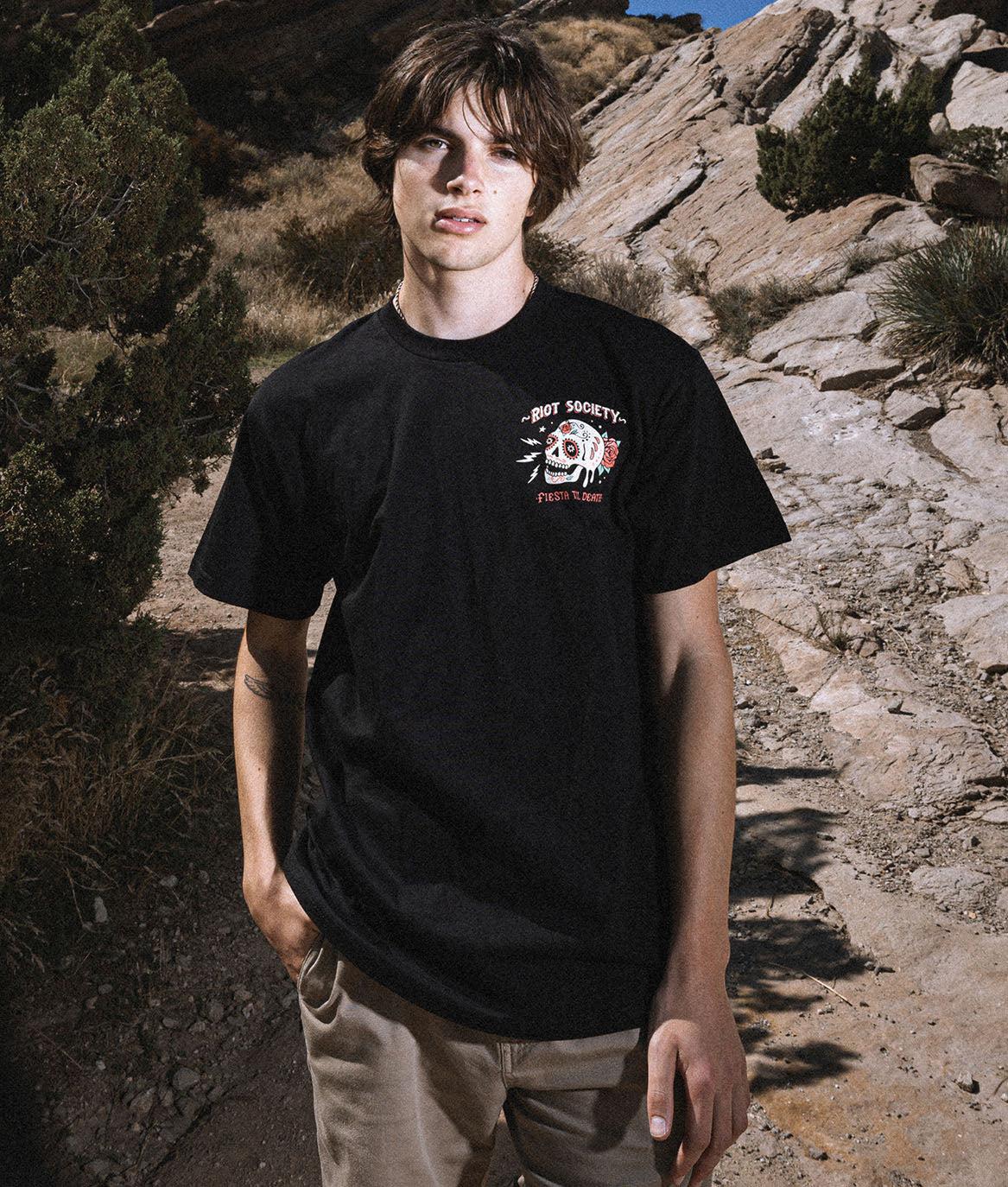 Riot Society Fiesta Til Death Skull T-Shirt – FYE