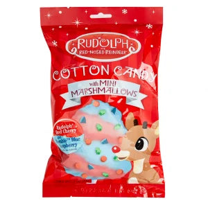 Rudolph The Red-Nosed Reindeer Cotton Candy With Mini Marshmallows – FYE