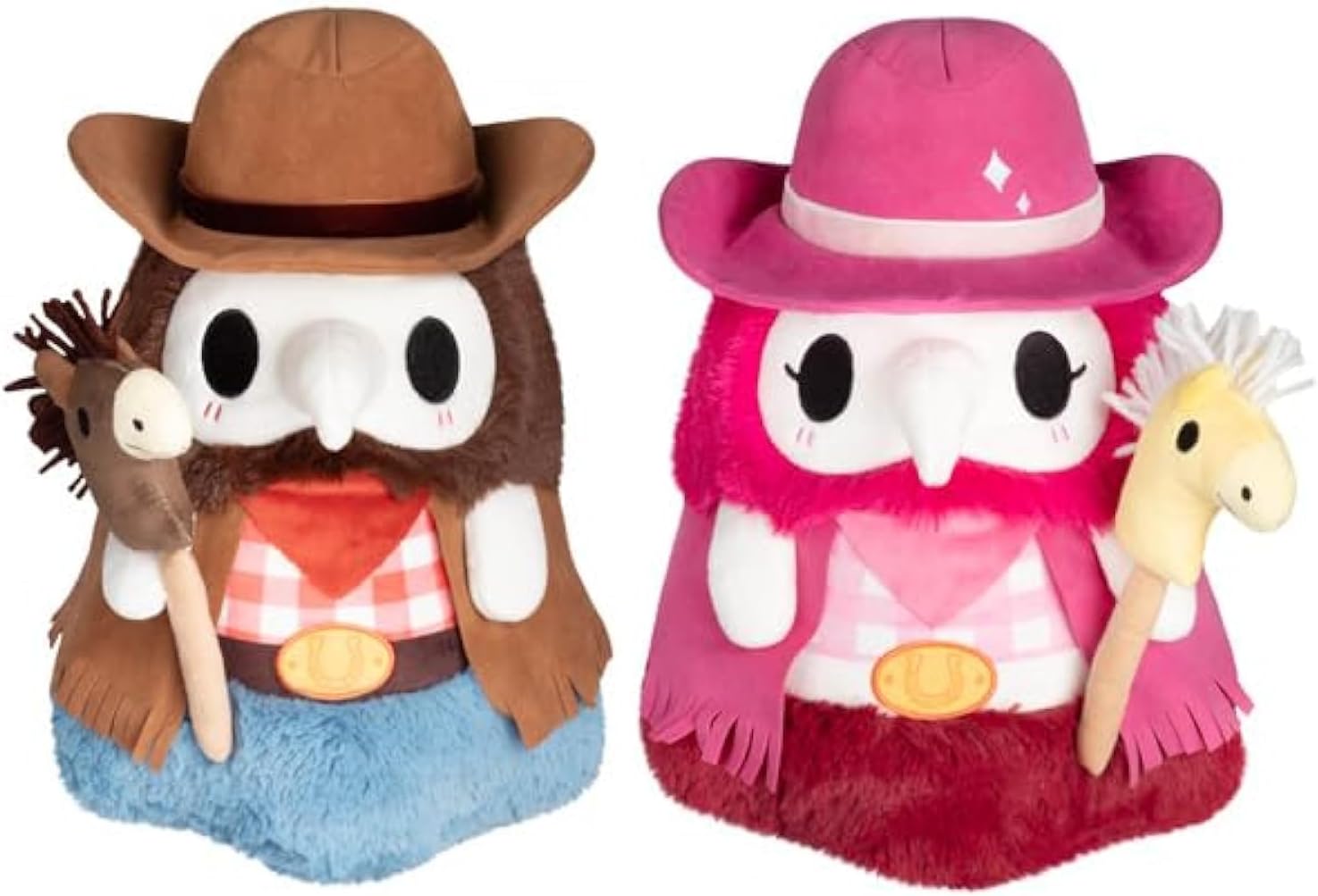 Squishable Mini Cowboy Plague Doctor & Nurse Plush Set – FYE