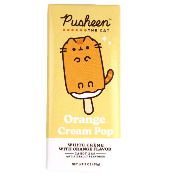 Pusheen - Orange Cream Pop Candy Bar – FYE