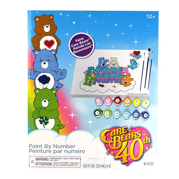 Care Bears 40th Anniversary Paint By Numbers Canvas 8x10 – FYE