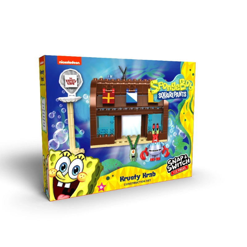SpongeBob SquarePants Krusty Krab Construction Set – FYE