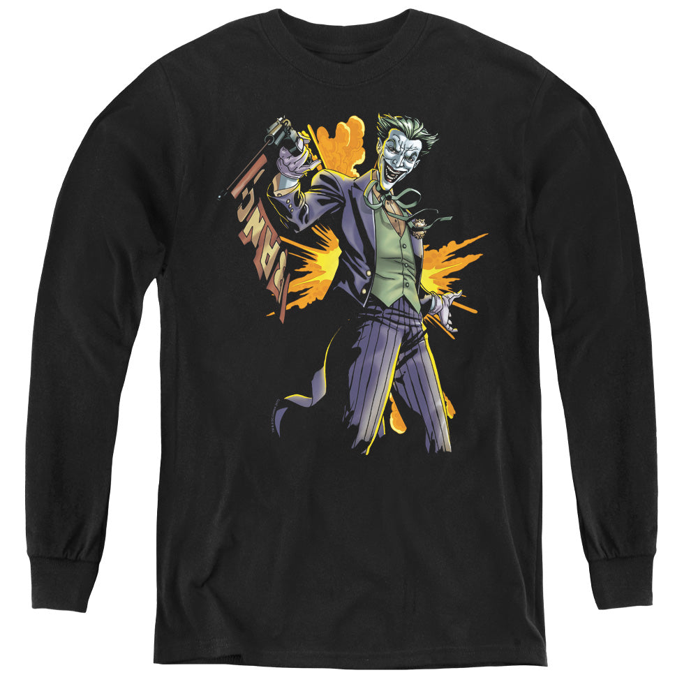 Batman - Joker Bang - Youth Long Sleeve Tee - Black – FYE