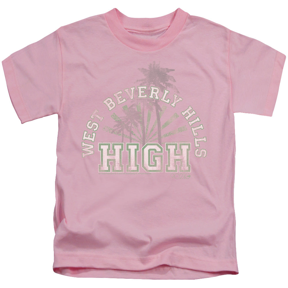 90210 WEST BEVERLY HILLS HIGH - S/S JUVENILE 18/1 - PINK - T-Shirt – FYE