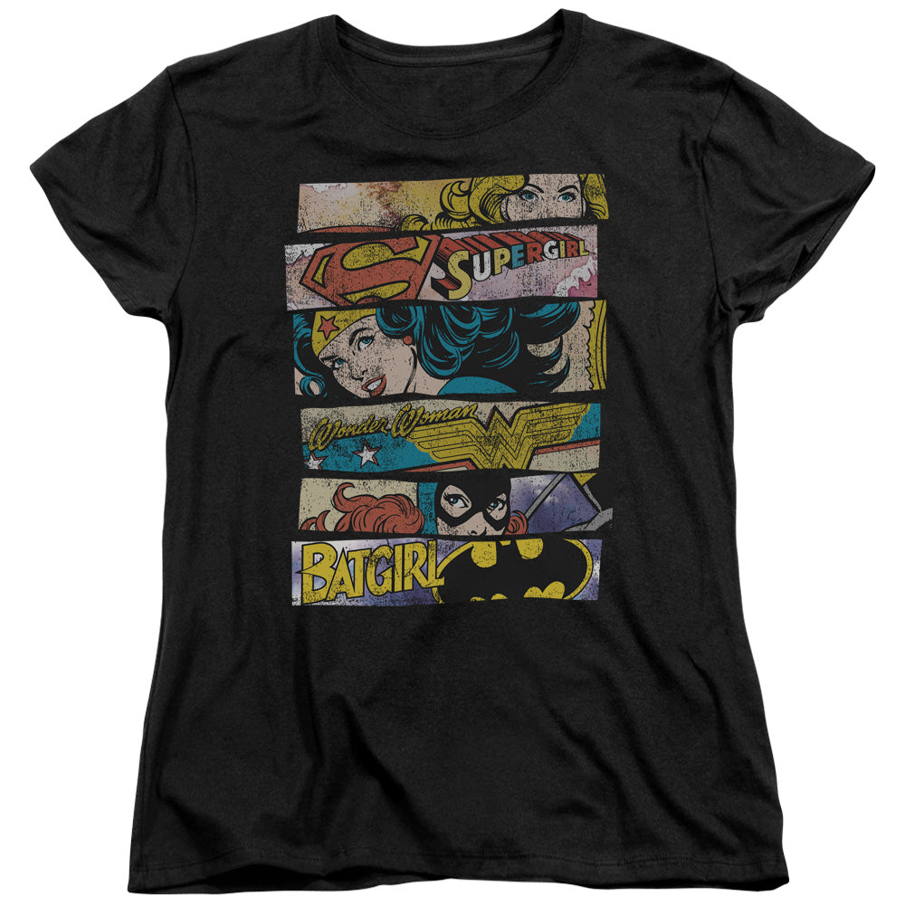 Dc - Three Of A Kind - Short Sleeve Womens Tee - Black T-shirt – FYE