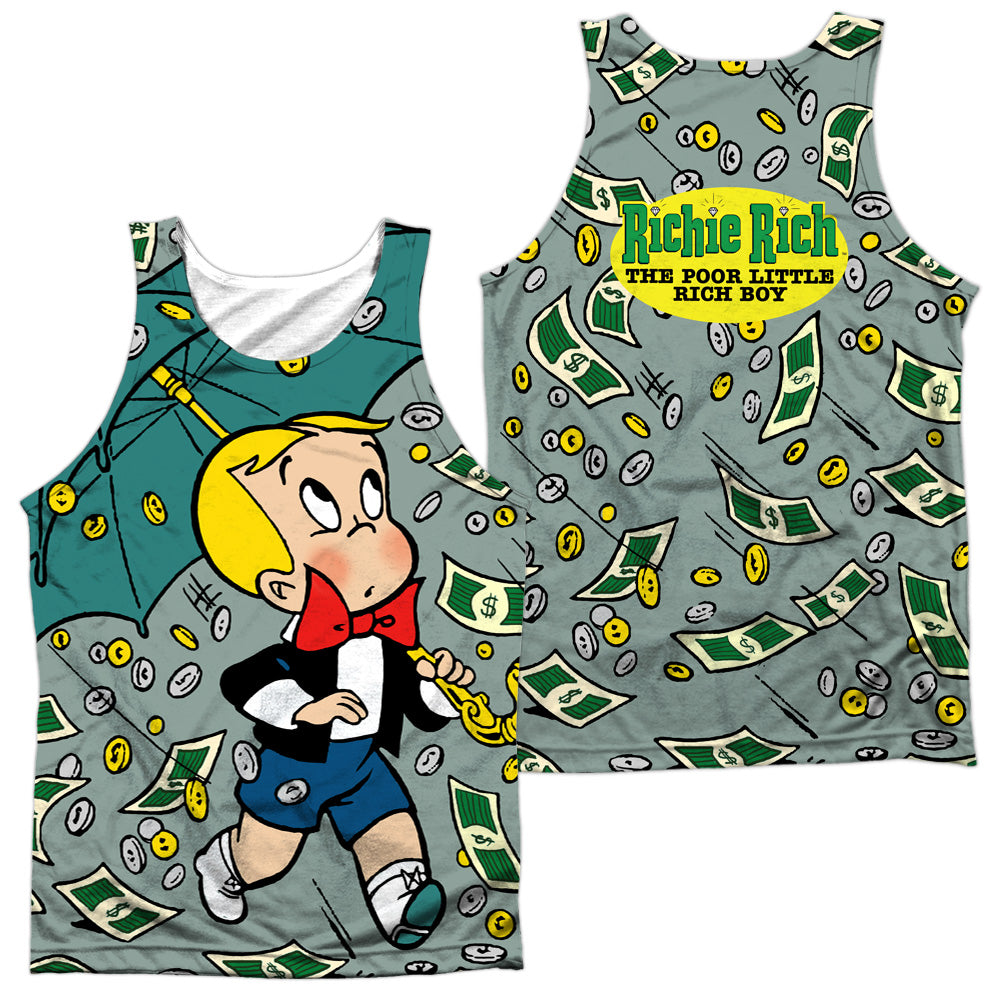 Richie Rich - Let It Rain (Front/back Print) - Adult 100% Poly Tank To ...