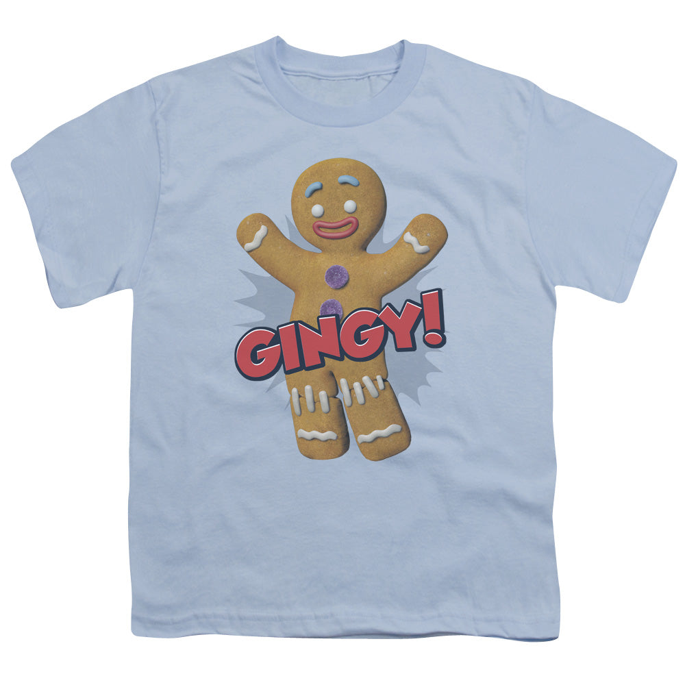 Shrek - Gingy - Short Sleeve Youth 18/1 - Light Blue T-shirt – FYE