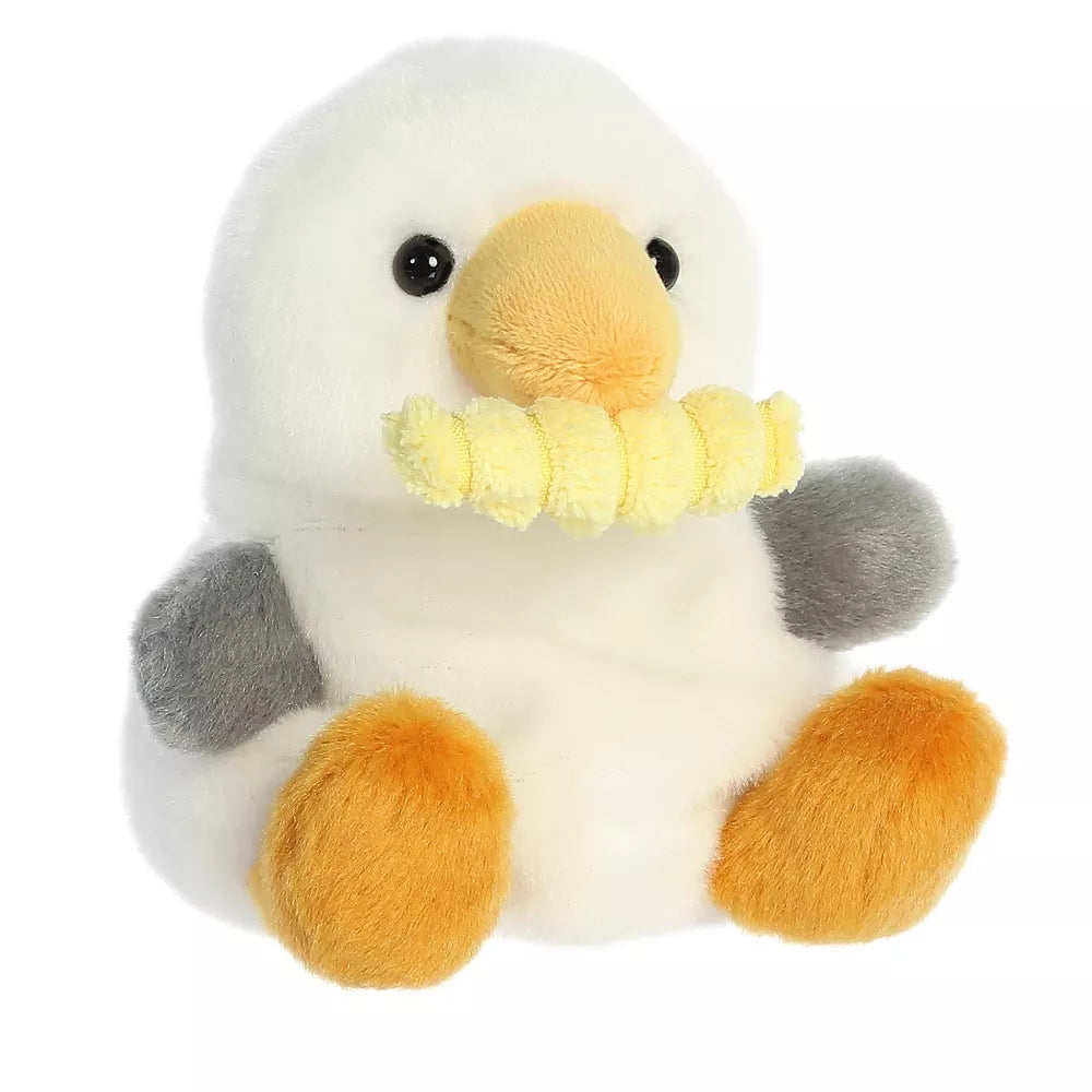 Aurora Mini Buoy Seagull With Fry Palm Pals Adorable Stuffed Animal Wh ...