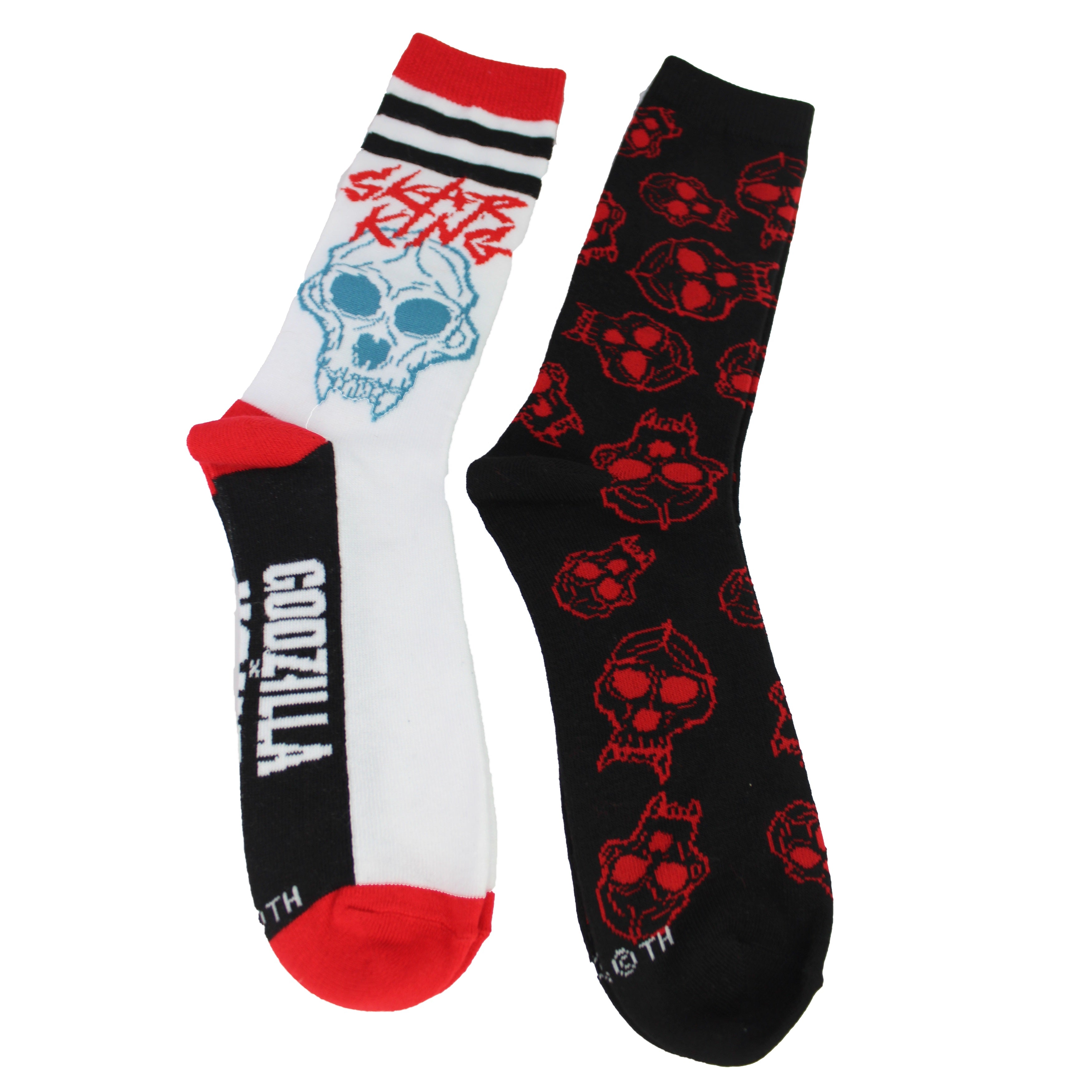 Godzilla X Kong Skar King Crew Socks 2-Pack – FYE