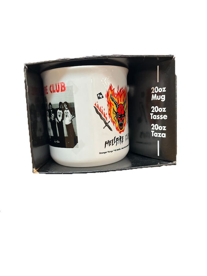 Stranger Things Hellfire Club 20oz Camper Mug – FYE