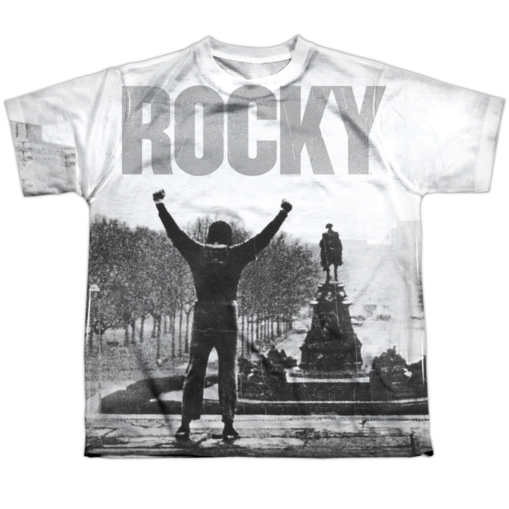 Rocky - Classic Image - Short Sleeve Youth Poly Crew - White T-shirt – FYE