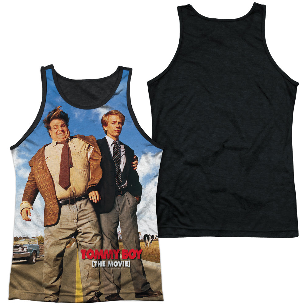 Tommy Boy - Poster - Adult Poly Tank Top Black Back - White – FYE