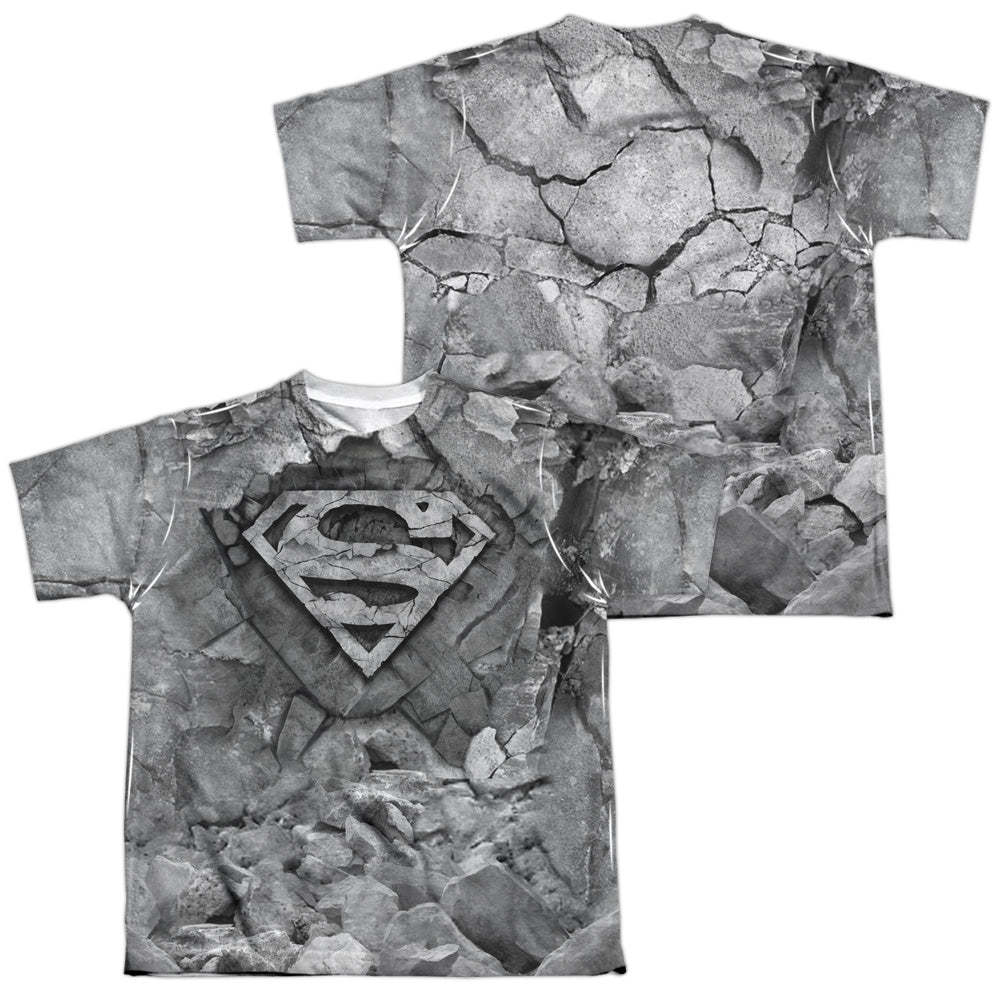 Superman - Rock & Rumble (Front/back Print) - Short Sleeve Youth Poly – FYE