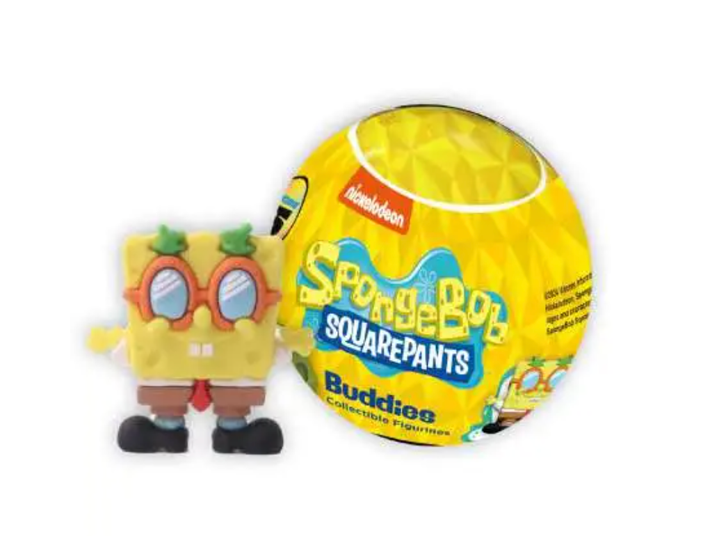 SpongeBob SquarePants 3D Buddies Capsule Figure Blind Mystery Box – FYE
