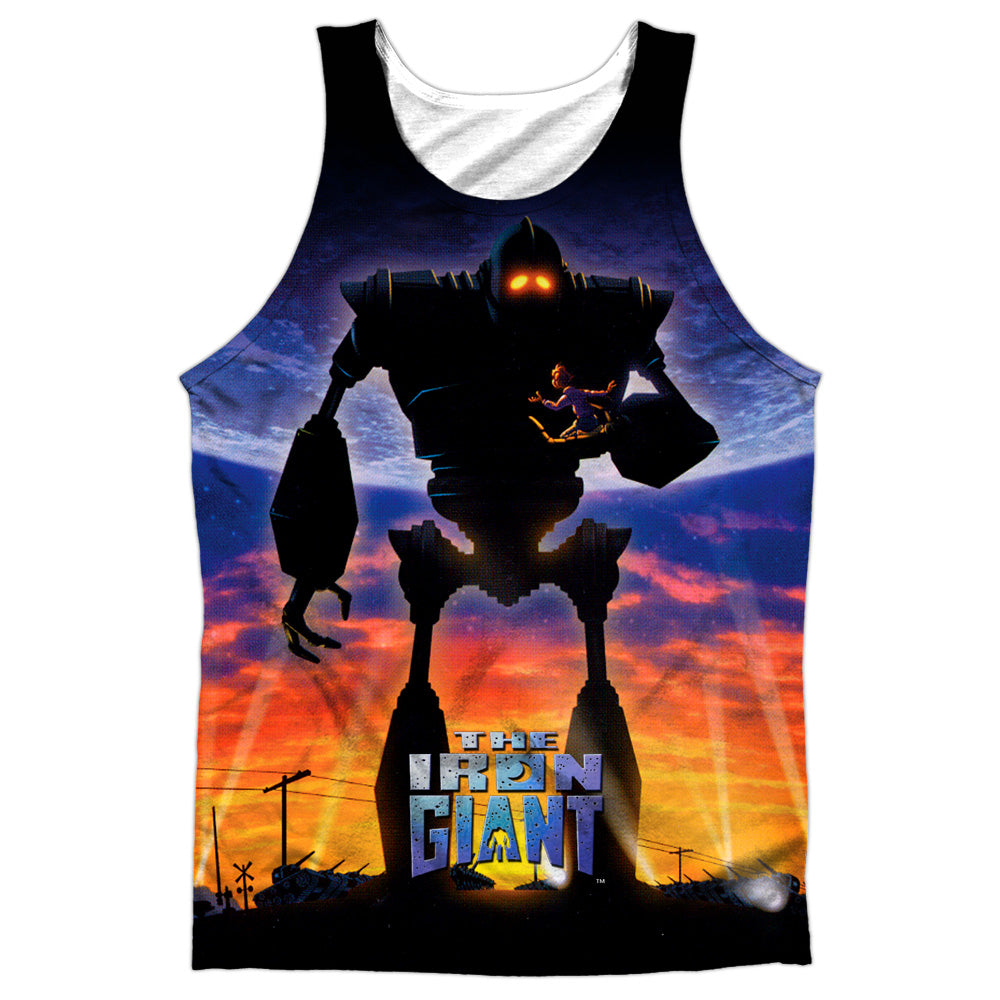 Iron Giant - Giant Poster - Adult 100% Poly Tank Top - White – FYE
