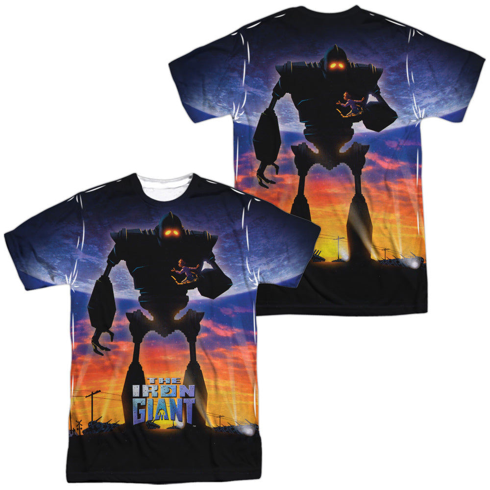Iron Giant - Giant Poster (Front/back Print) - Short Sleeve Adult 100% ...