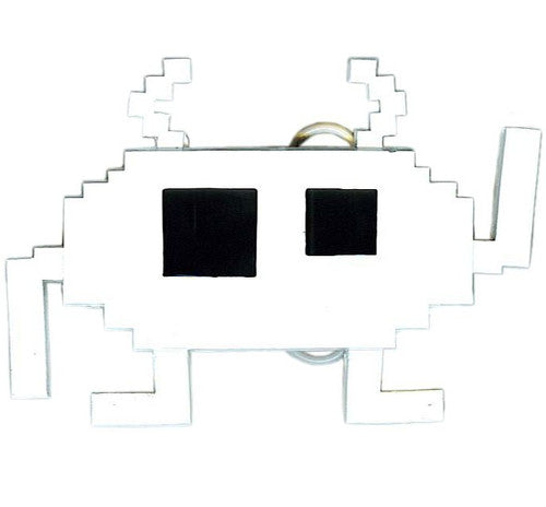 Alien Belt Buckle in White Space Invaders – FYE