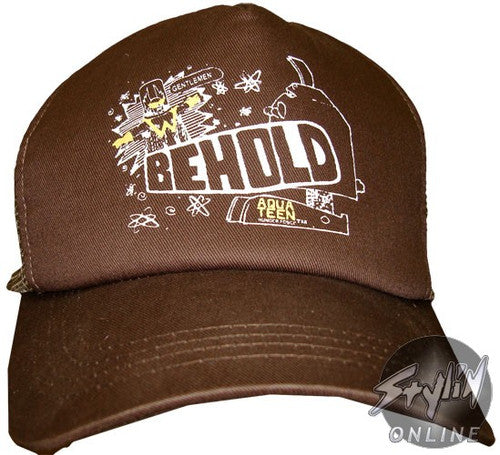 Aqua Teen Behold Hat in White Aqua Teen Hunger Force – FYE