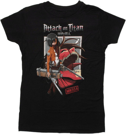 Attack on Titan Mikasa Titan Shield Baby T-Shirt – FYE