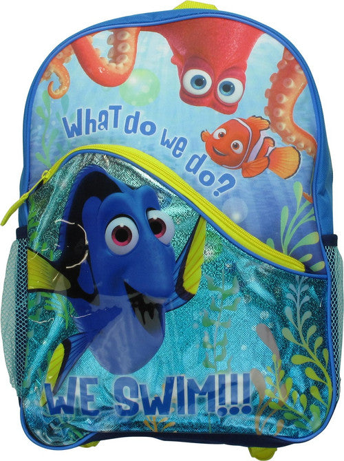 Finding Dory What Do We Do We Swim Backpack – FYE