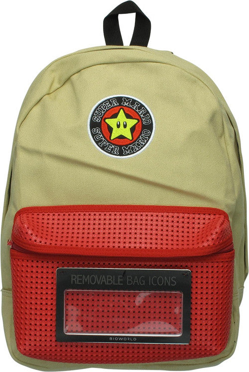 Super Mario with Character Patches Backpack in Red – FYE