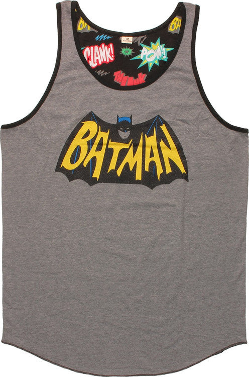 Batman TV Logo Vintage Ringer Tank Top – FYE
