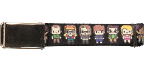 Big Bang Theory Toon Cast Mesh Belt – FYE