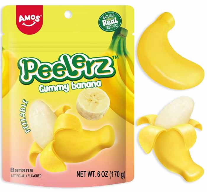 Peelerz Gummy Banana Peeling Candy 6oz – FYE