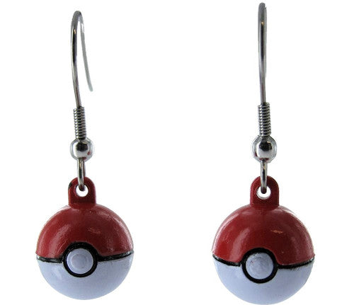 Pokemon 3D Pokeball Dangle Earrings – FYE