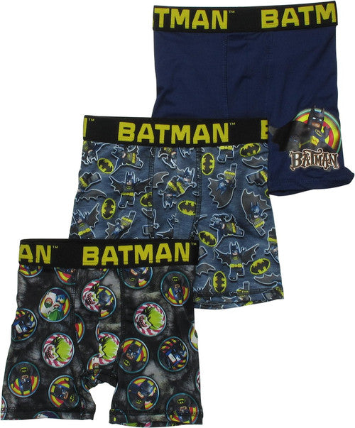 Lego Batman Hero Villains 3 Pack Boys Boxer Briefs – FYE