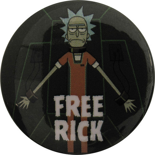 Rick and Morty Free Rick Button in White – FYE