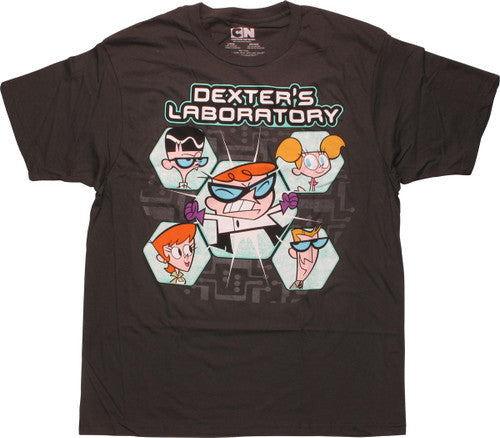 Dexter's Lab Hexagon Group Photo T-Shirt – FYE