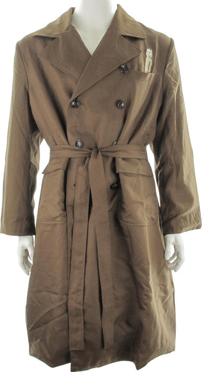 Doctor Who 10th Doctor Trench Coat Jacket Robe in Brown – FYE