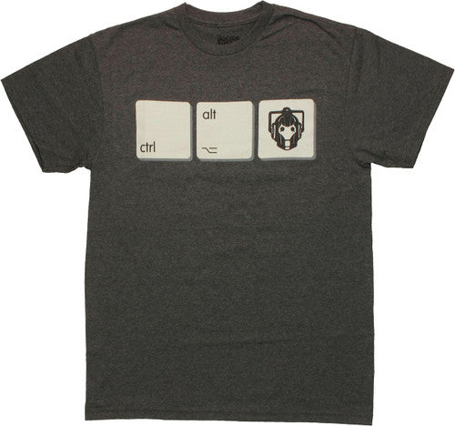 Doctor Who Ctrl Alt Cyberman T-Shirt – FYE