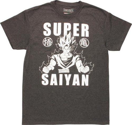 Dragon Ball Z Goku Super Saiyan Words T-Shirt – FYE