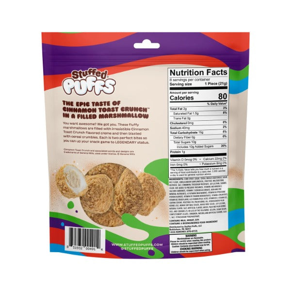 Stuffed Puffs Big Bites Cinnamon Toast Crunch – FYE