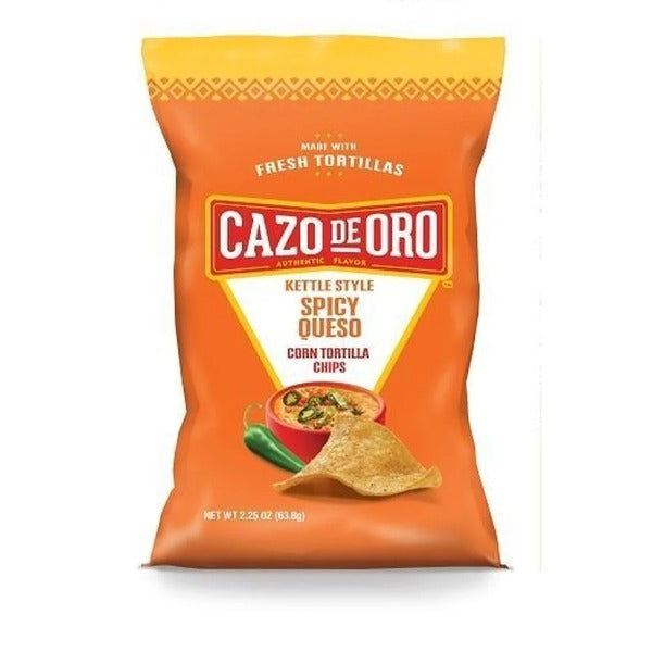Cazo De Oro Spicy Queso Tortilla Chips – FYE