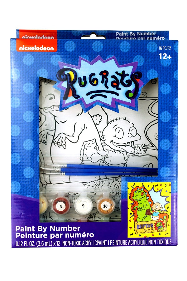Nickelodeon Rugrats Paint By Number set 8"x10" Canvas Frame – FYE