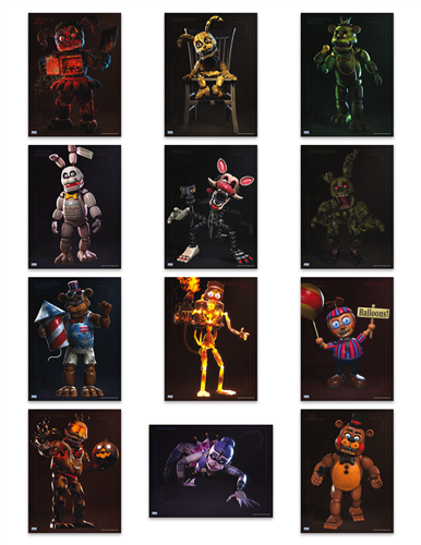 Five Nights At Freddy's Poster Book – FYE