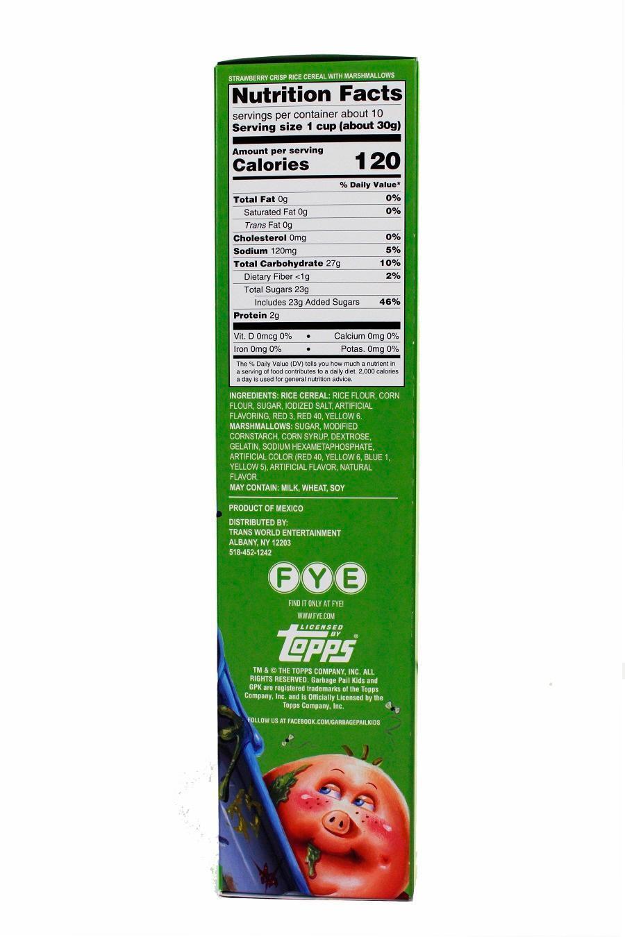 Garbage Pail Kids Barf Bits Cereal – FYE