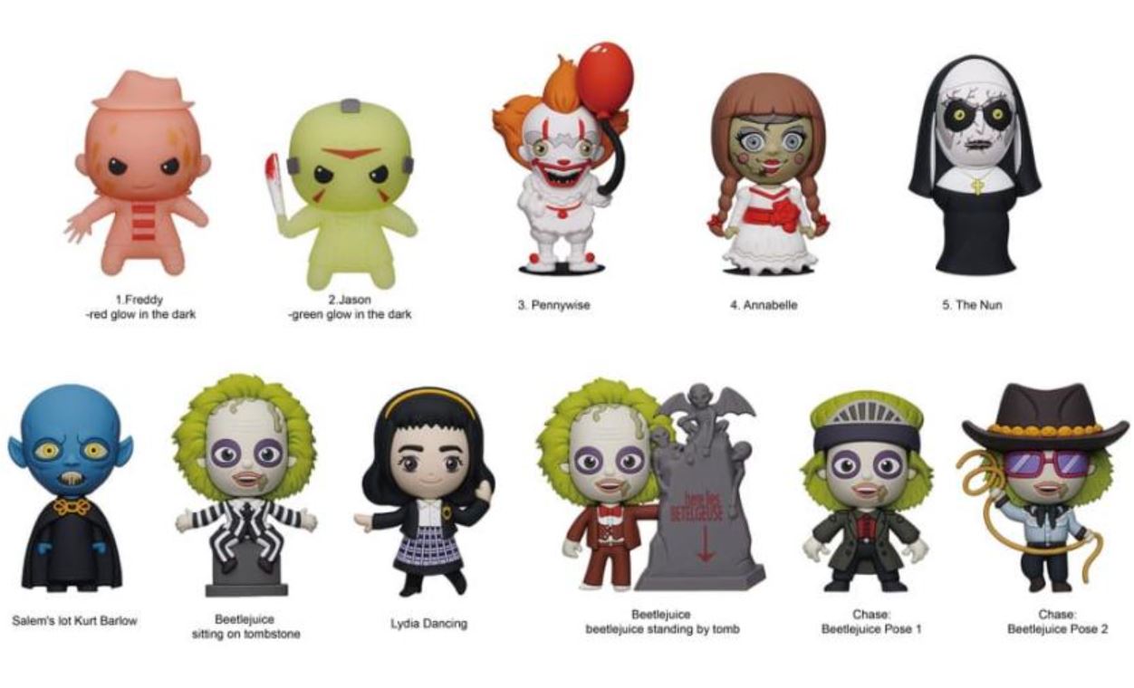 Warner Brothers Horror PVC Bag Clips Series 8 Blind Bag (1 random) – FYE