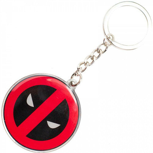 Deadpool Face Logo Keychain in Red – FYE