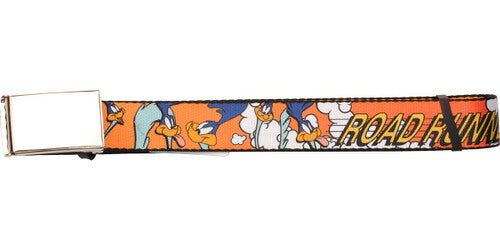 Looney Tunes Road Runner Name and Character Mesh Belt in Orange – FYE
