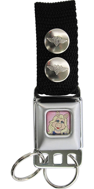 Muppets Miss Piggy Keychain in Black – FYE