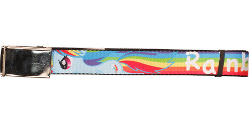 My Little Pony Rainbow Dash Rainbow Mesh Belt in White – FYE
