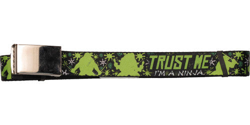 Ninja Turtles Trust Me I'm a Ninja Mesh Belt in Green – FYE